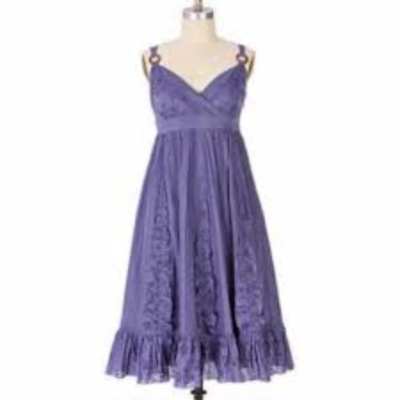 Anthropologie | Dresses | Anthropologie Lithe Eyelet Lace Savannah ...